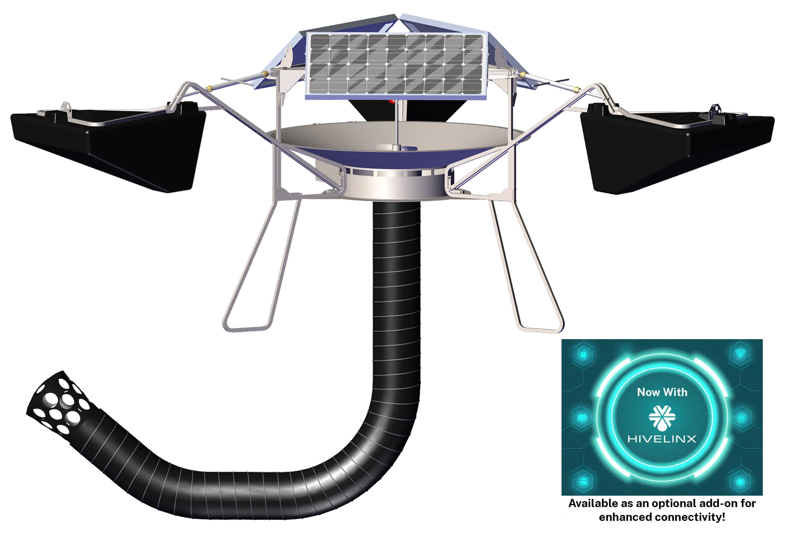 Solarbee® SB2500 Floating Solar-Powered Mixer – Ixom Watercare